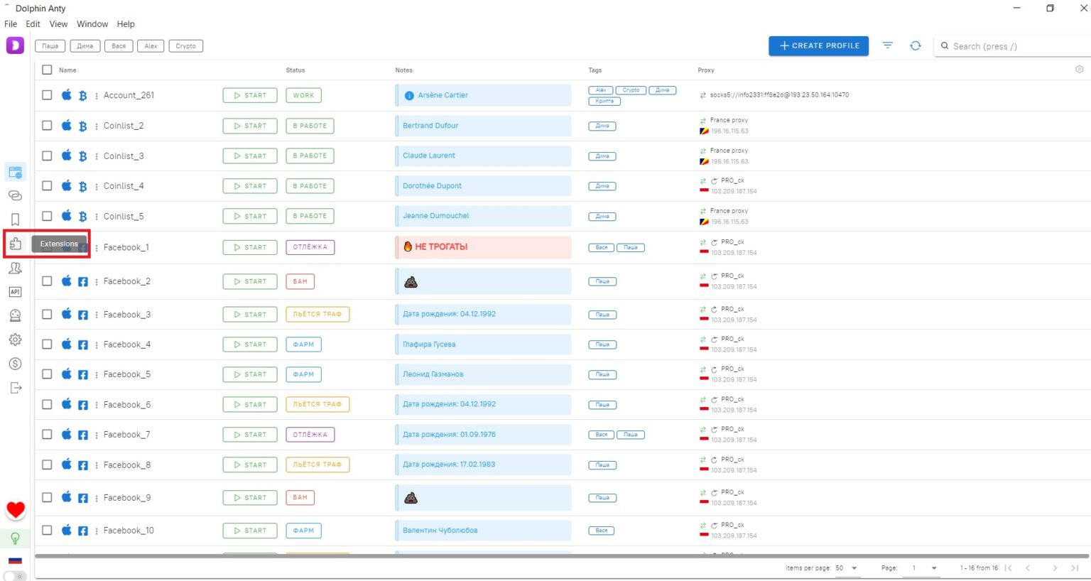 How to set up browser profiles in Dolphin {anty} - Dolphin anty
