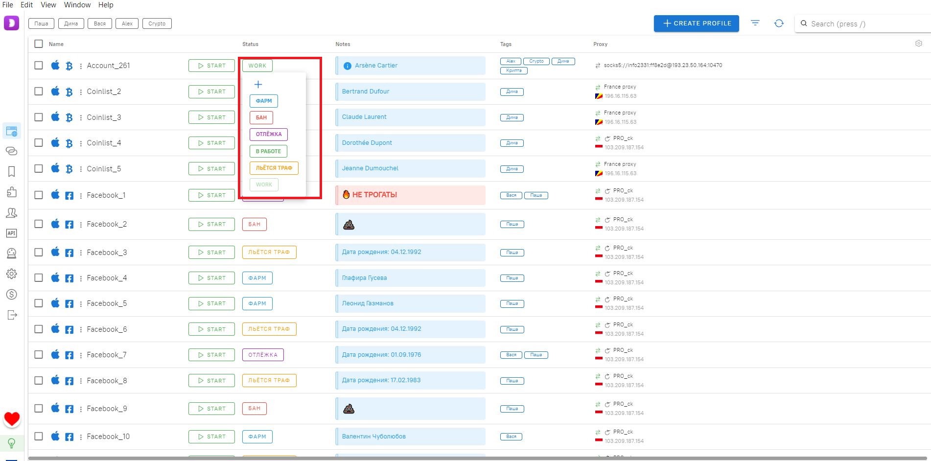 How to set up browser profiles in Dolphin {anty} - Dolphin anty