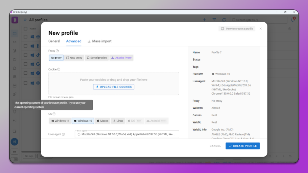 Common Mistakes While Creating a Browser Profile - Anti-detect