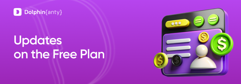 Free Plan Updates - Dolphin anty